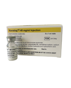 Kenalog 40mg/ml Injection Single Vial (1x1ml) - Teleta Pharma