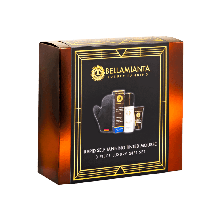 Bellamianta 3 Piece Luxury Tanning Kit - Rapid Mousse - Teleta Pharma