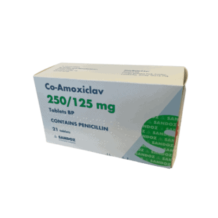 Co-Amoxiclav 375mg tablets (21) - Teleta Pharma