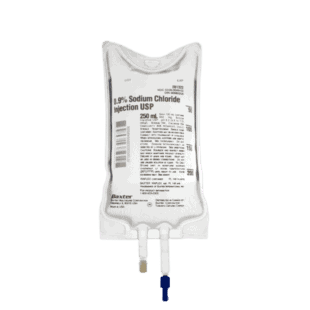 Sodium Chloride 0.9% Intravenous Solution 250ml - Teleta Pharma