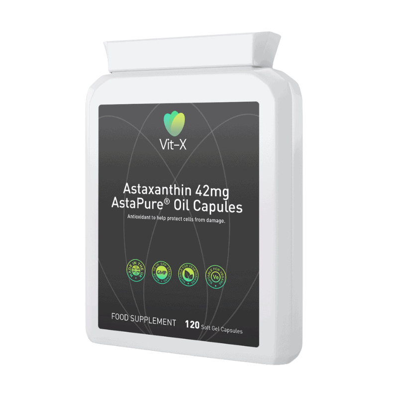 Vit-X Astaxanthin 42mg AstaPure Oil - Teleta Pharma