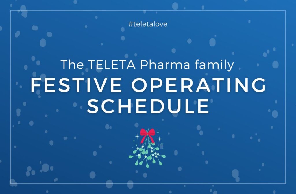 Festive Operating Schedule 2025/26 - Teleta Pharma