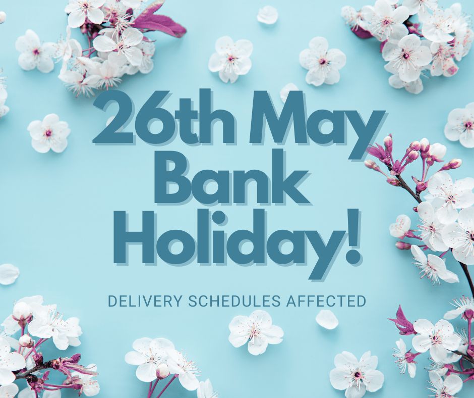 26th Of May Bank Holiday Monday - Teleta Pharma